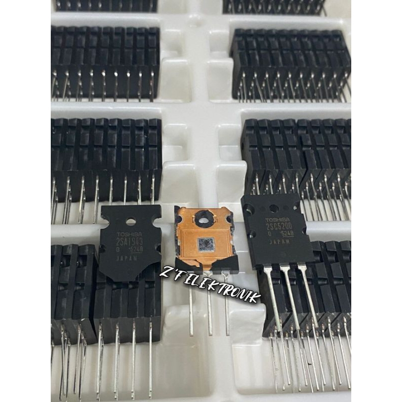 Jual TRANSISTOR FINAL A1943 C5200 LOT 524 B. 1SET FRE ISOLATOR | Shopee Indonesia