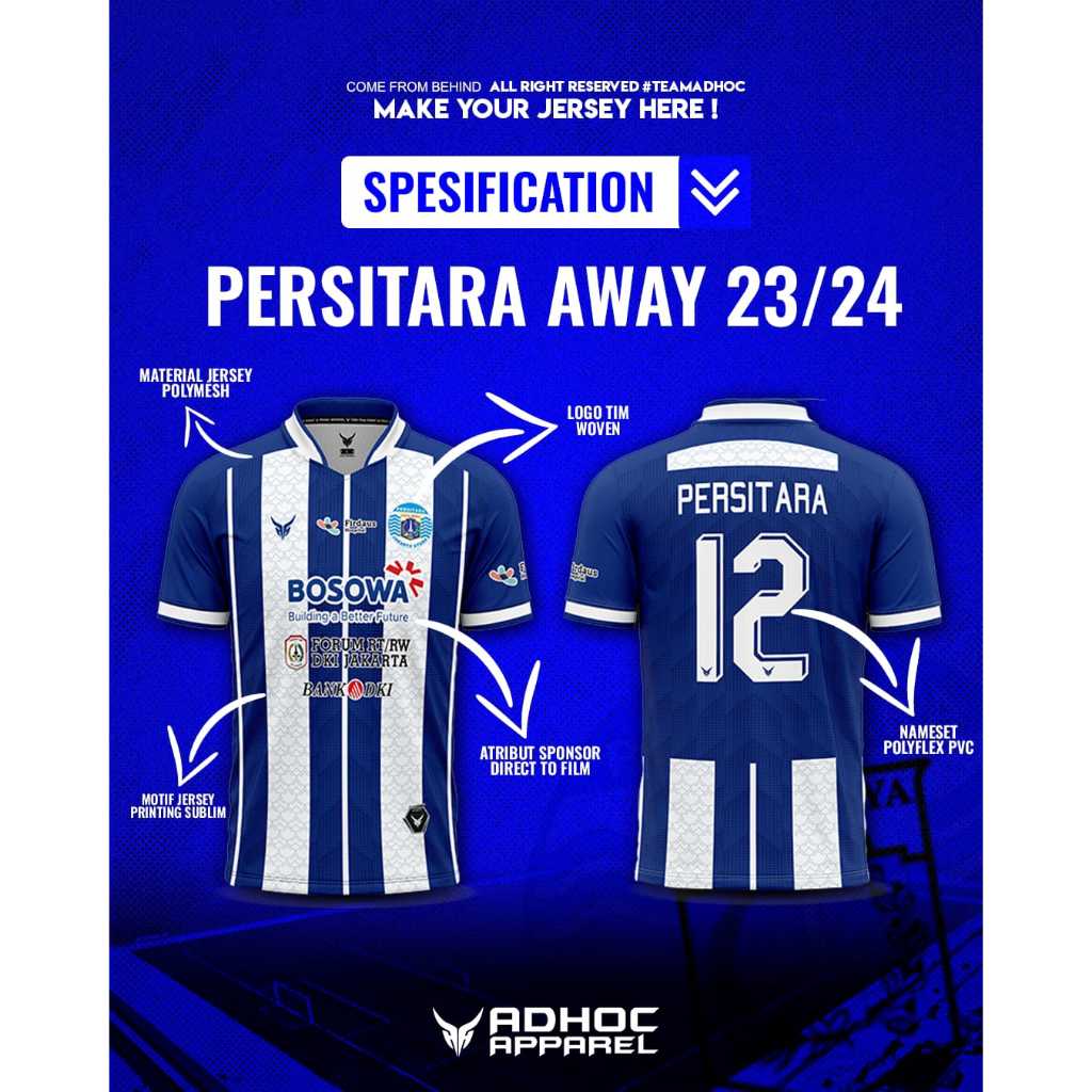 Jual (PRE - ORDER) JERSEY PERSITARA PLAYER ISSUE 23/24 | Shopee Indonesia