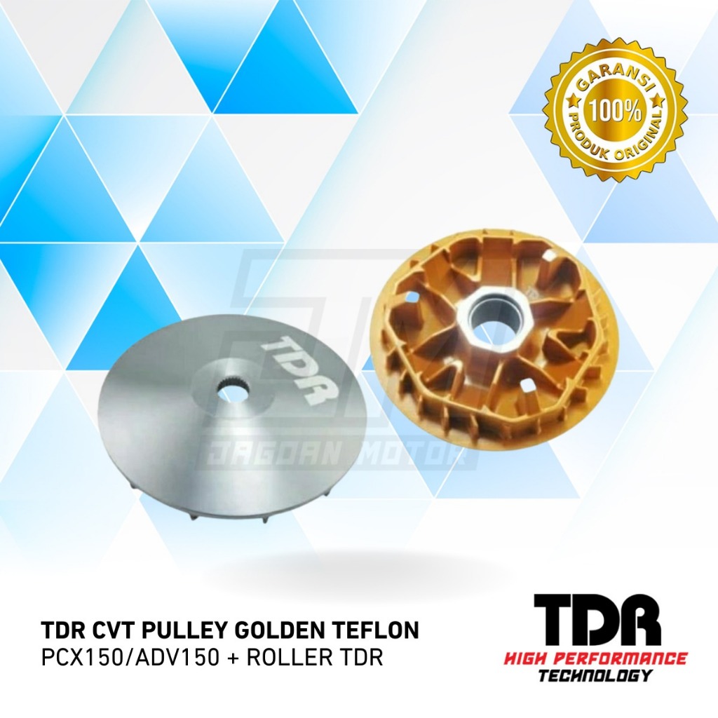 Jual PAKET KIRIAN TDR CVT PULLEY GOLDEN TEFLON PCX150 / ADV150 / PCX ...