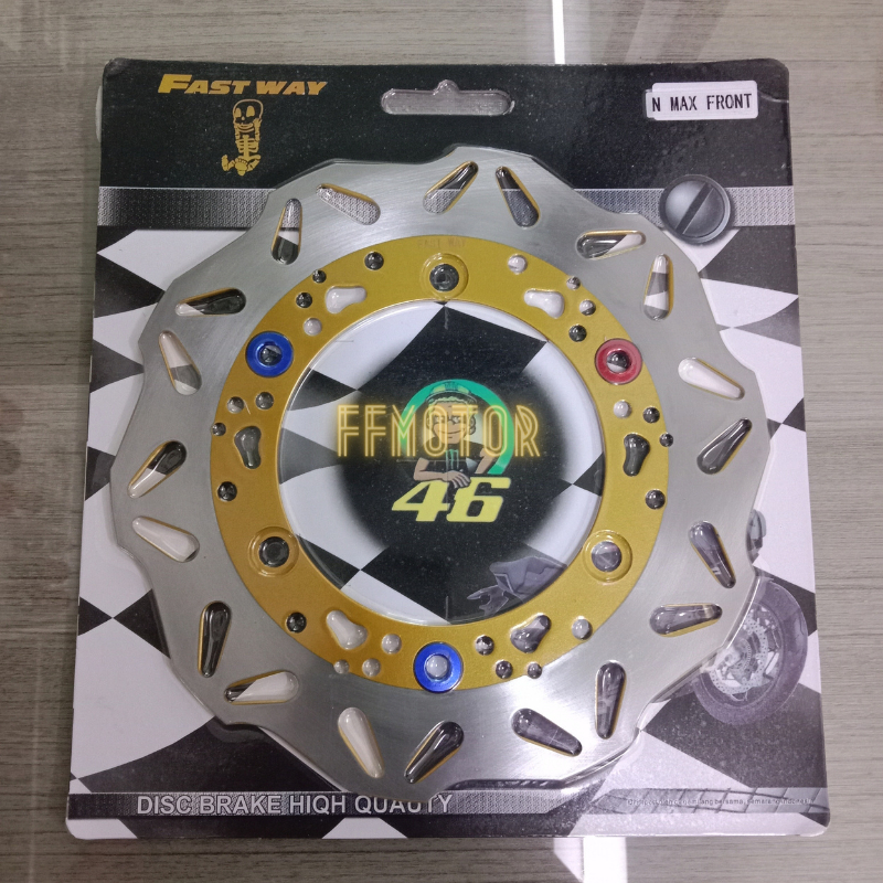 Jual Piringan cakram Depan Belakang Nmax lexi aerox 3 baut disc standar ...