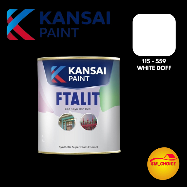 Jual FTALIT CAT KAYU DAN BESI 1 KG CAT MINYAK 1KG KANSAI FTALIT CAT ...