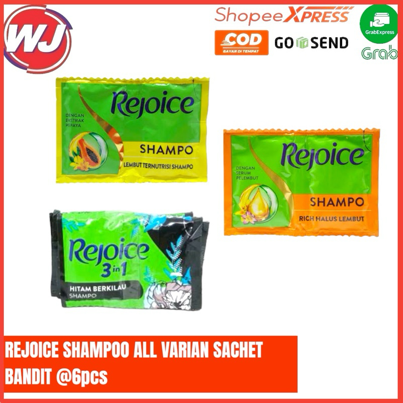 Jual REJOICE SHAMPOO ALL VARIAN SACHET @6pcs | Shopee Indonesia