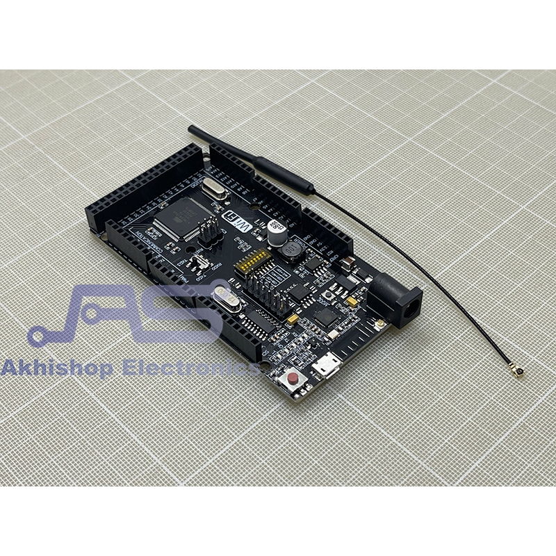 Jual Arduino Mega2560 R3 built in WiFi ATmega2560 with ESP8266 | Shopee ...