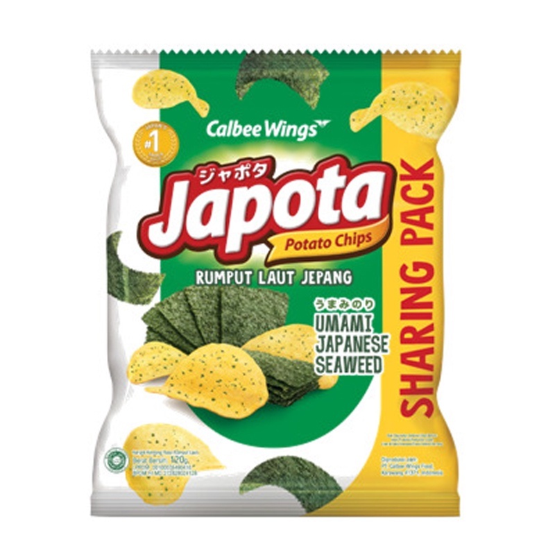 Jual Japota Keripik Kentang Umami Japanese Seaweed 68 gr | Shopee Indonesia