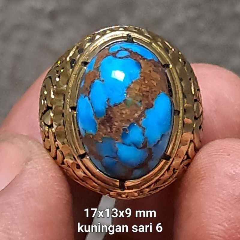 Jual CINCIN 6 PIRUS MESIR FANCY BLUE SUPER.URAT MERAH MOTIF BATIK ...