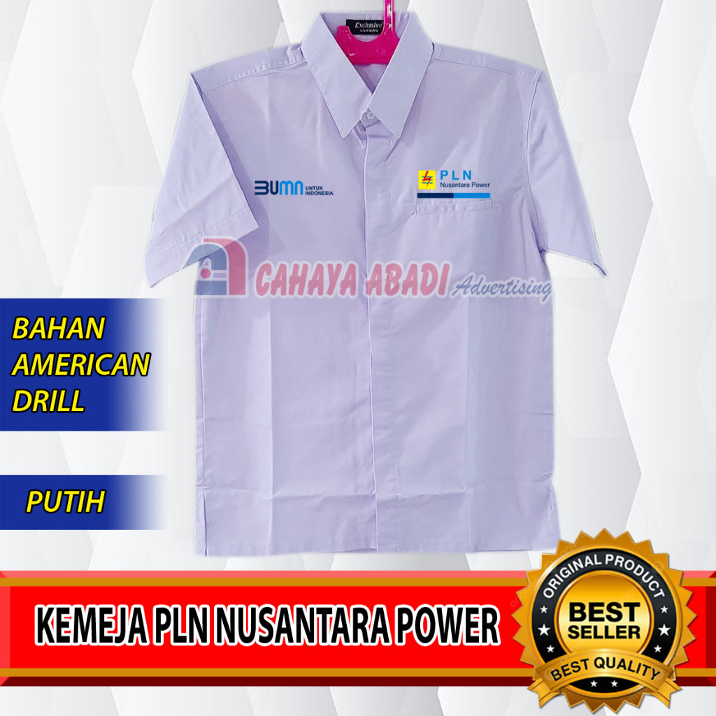 Jual Kemeja BUMN PLN Nusantara Power Seragam BUMN PLN Nusantara Power ...