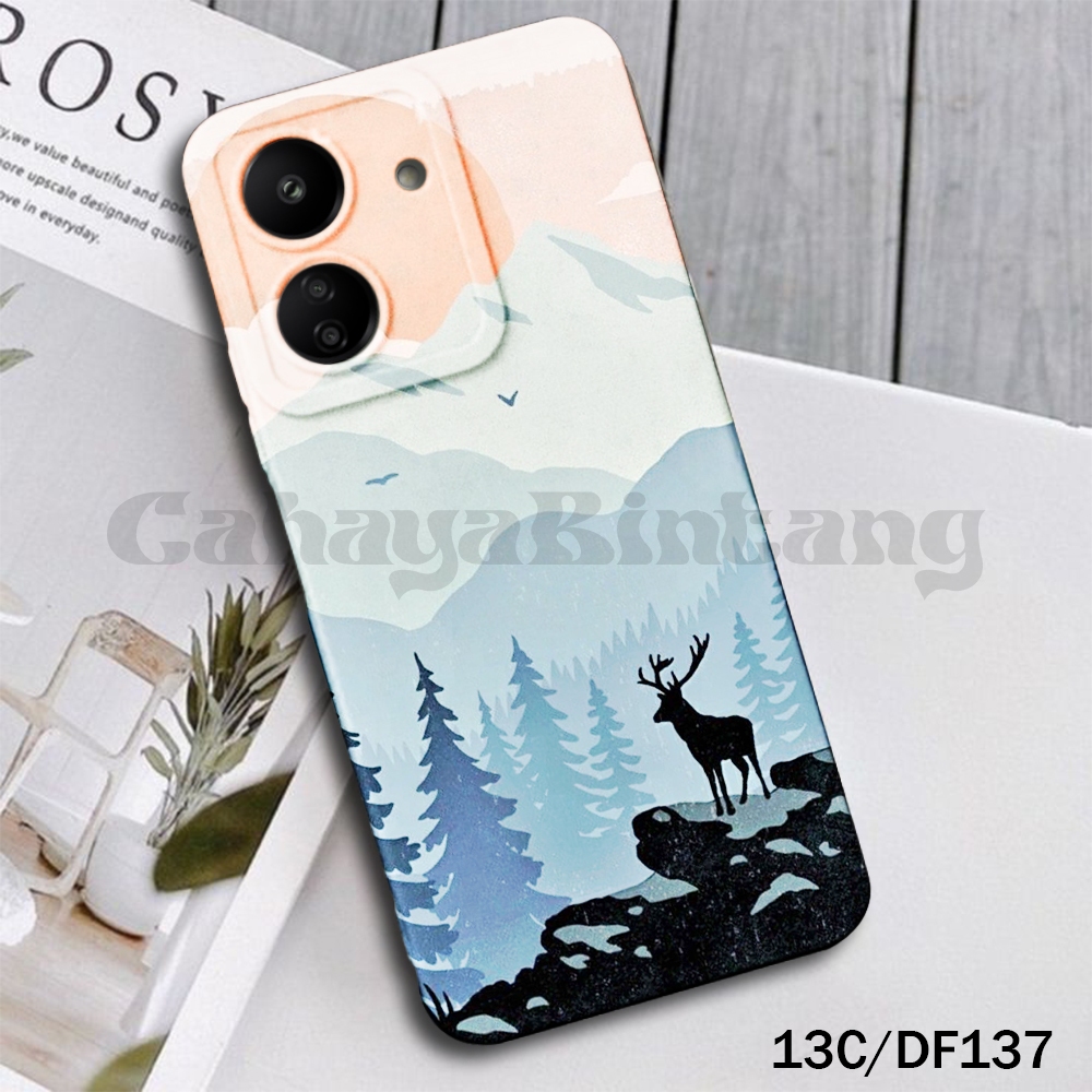 Jual CAHAYABINTANG - CASING HP UNTUK REDMI 13C GAMBAR ART 2 SOFTCASE ...