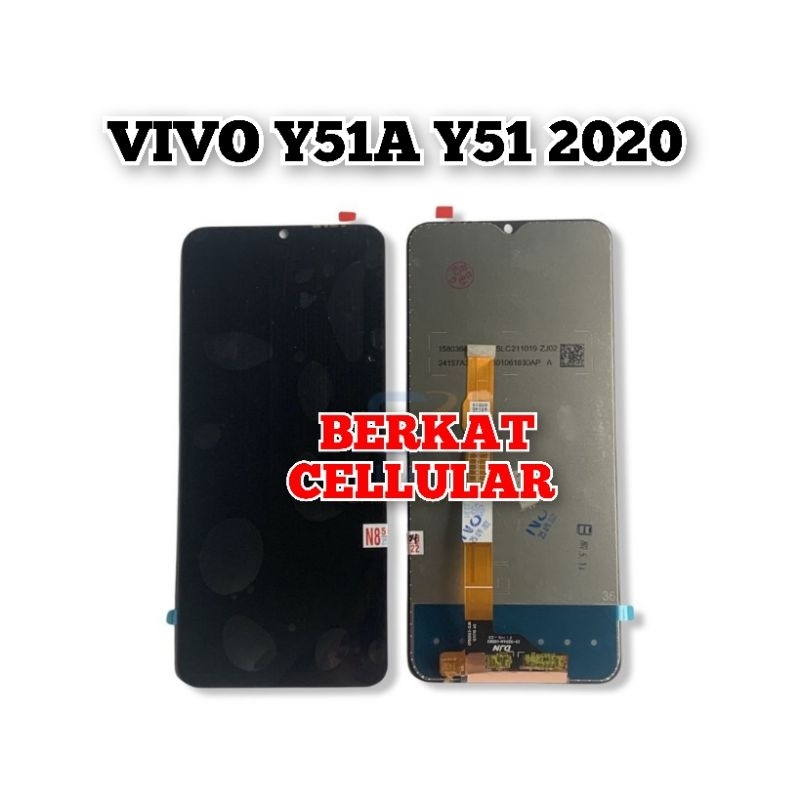 Jual LCD VIVO Y51A Y51 2020 FULL SET MAC PLUS | Shopee Indonesia