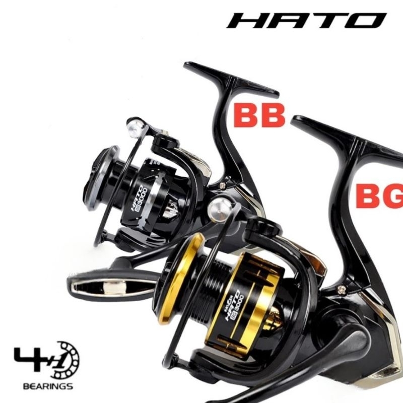 Jual Reel Kaizen HATO BB | HATO BG / GC Reel Spinning power handle ...