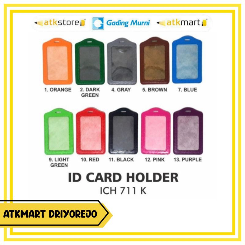 Jual V-TEC ID CARD HOLDER TYPE ICH 711K - TEMPAT ID CARD UKURAN B1 ...