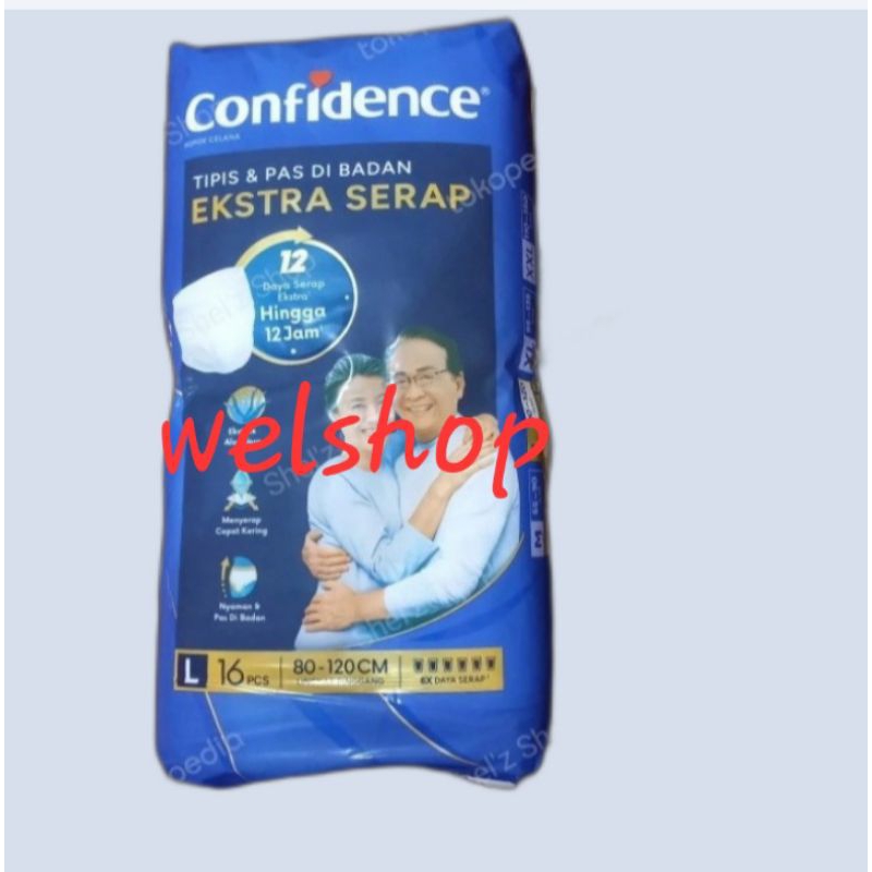 Jual Confidence Popok Celana Dewasa Adult Diaper Pants M/L/XL Extra ...