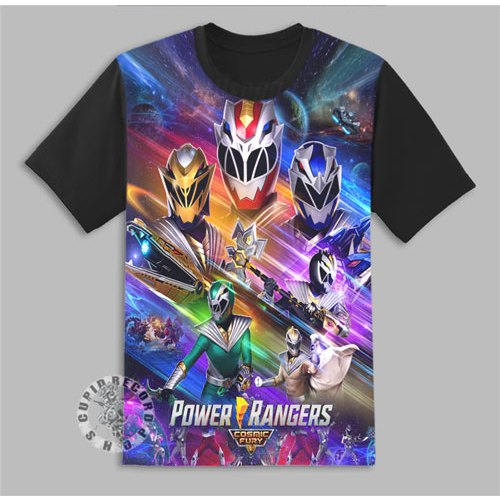 Jual Baju Power Rangers Anak Laki Laki Kaos Anime Power Ranger Cosmic ...