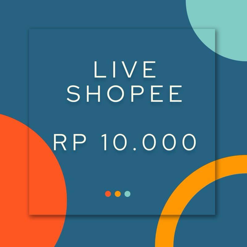 Jual Co Live shopee 10 rb | Shopee Indonesia