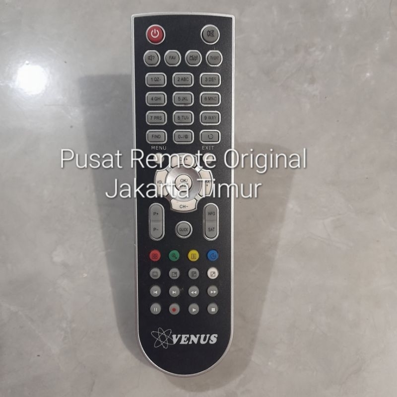 Jual REMOTE REMOT RECEIVER PARABOLA VENUS JUKE HD ORIGINAL ASLI ...