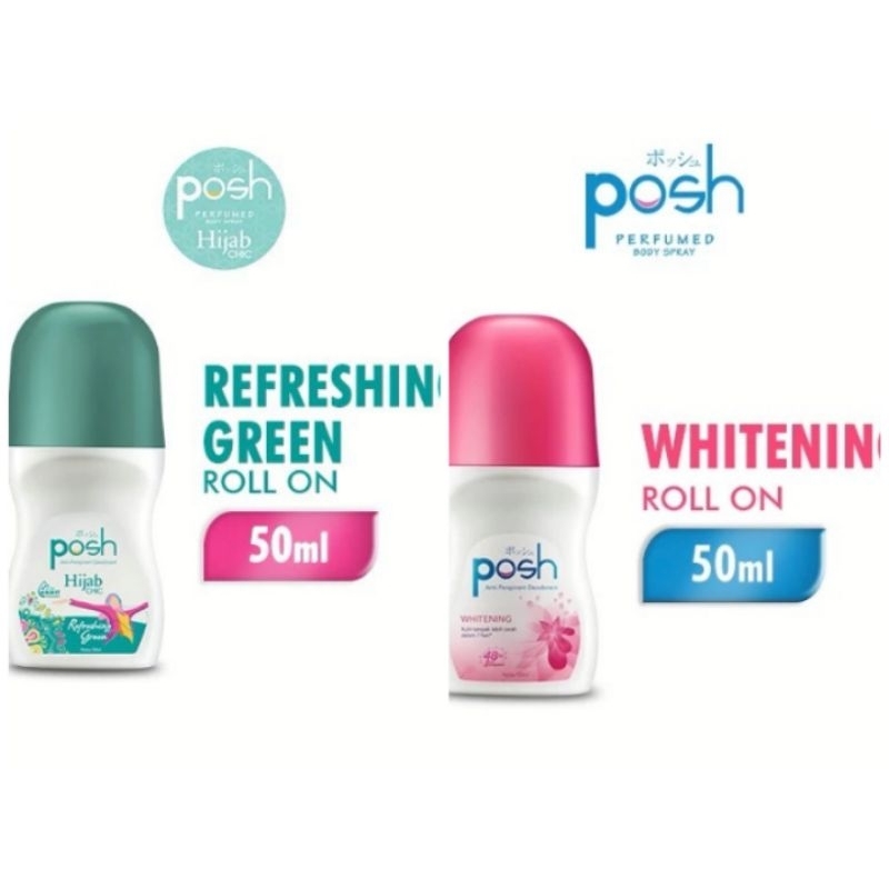 Jual POSH ANTI-PERSPIRANT DEODORANT 50 ML | Shopee Indonesia