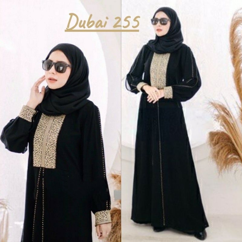 Jual ALMA ABAYA SAUDI ABAYA HITAM MADINAH (BUSUI) GAMIS MUSLIMAH CANTIK SYARI TURKI | Shopee ...