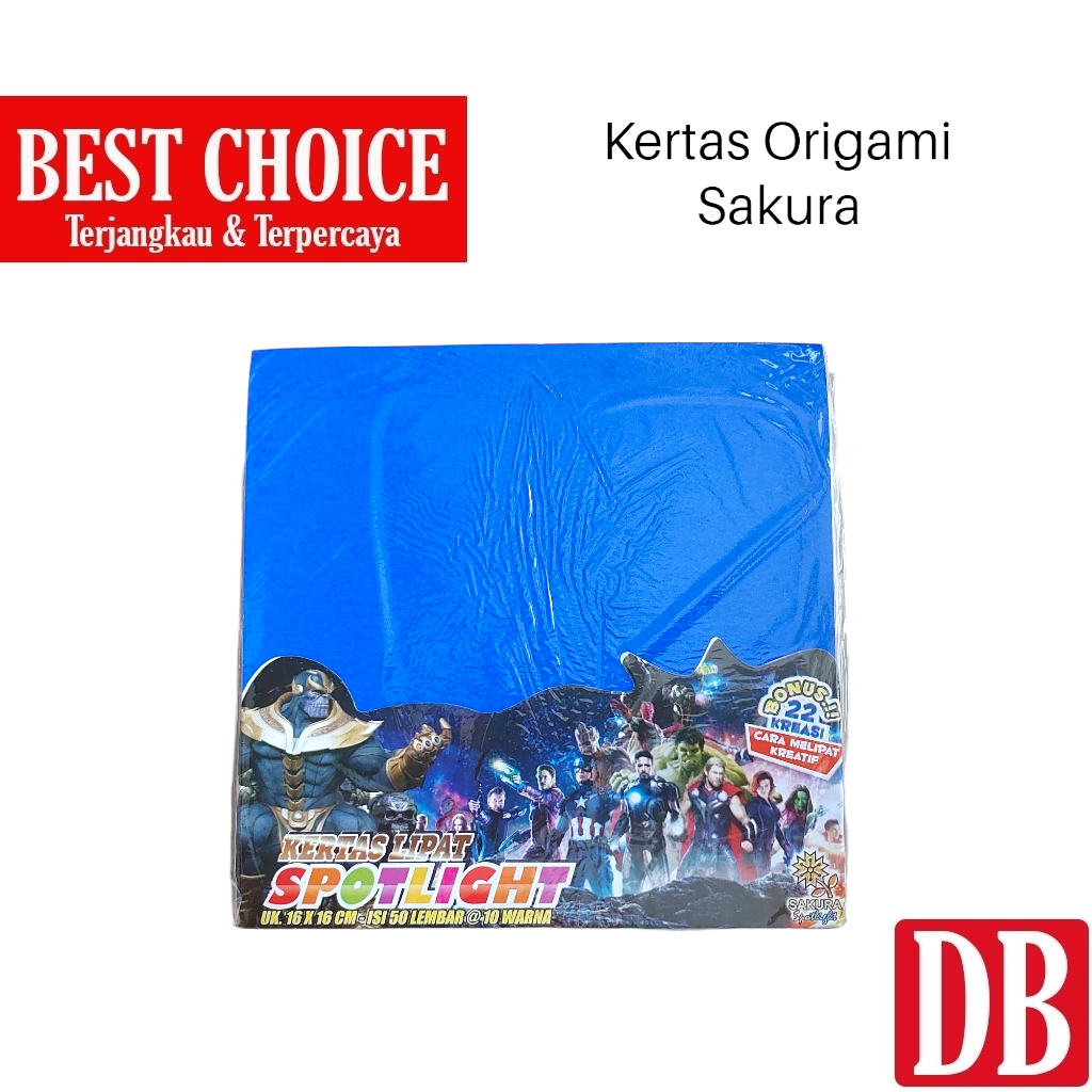 Jual Kertas Lipat / Origami Sakura 16 x 16 cm (50 lembar) | Shopee ...