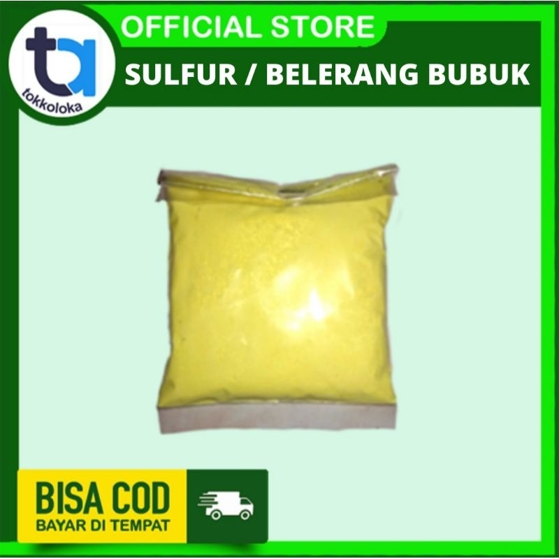Jual Belerang Asli Obat Gatal Sulfur Bubuk Powder Penyakit Kulit Budug ...