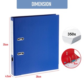 Jual Odner Map Folio Pvc Colour / Odner Map F4 / File Pvc 403 Warna ...