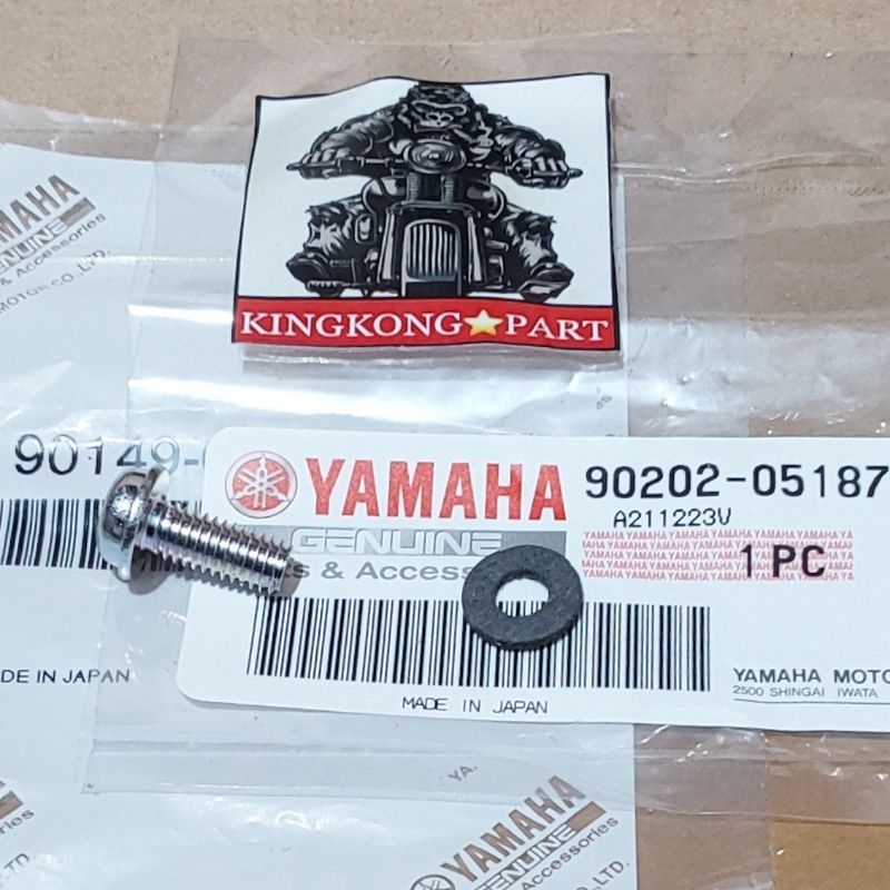 Jual Baut dan ring kran bensin rx king original 90149-06108 90202-05187 ...