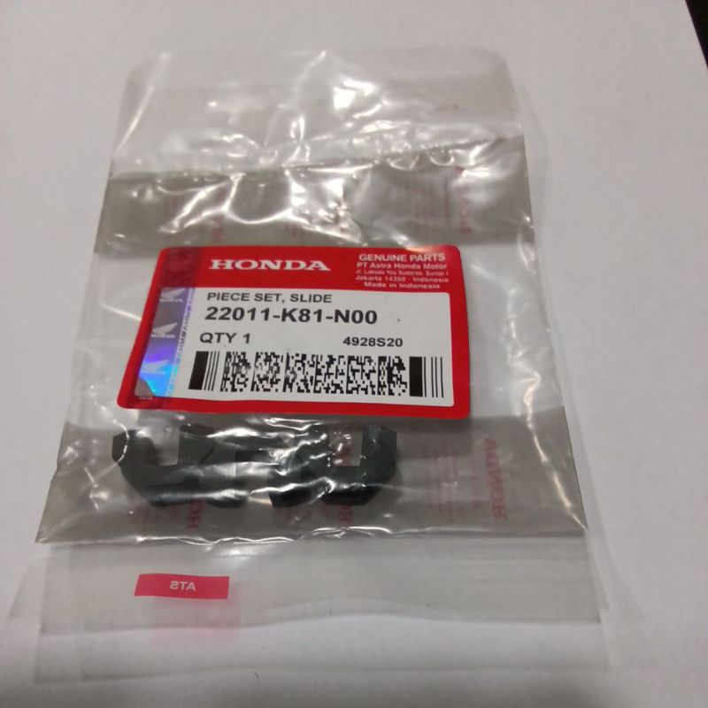Jual SLIDER /PIECE K81B BEAT/SCOOPY/SPACY/VARIO 110/ESP ( 3pc) ( R ...