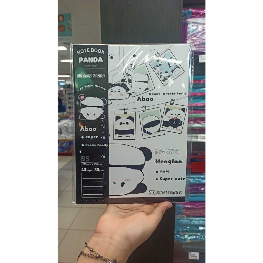 Jual Gramedia - Kako cute panda exercise book B5 white | Shopee Indonesia