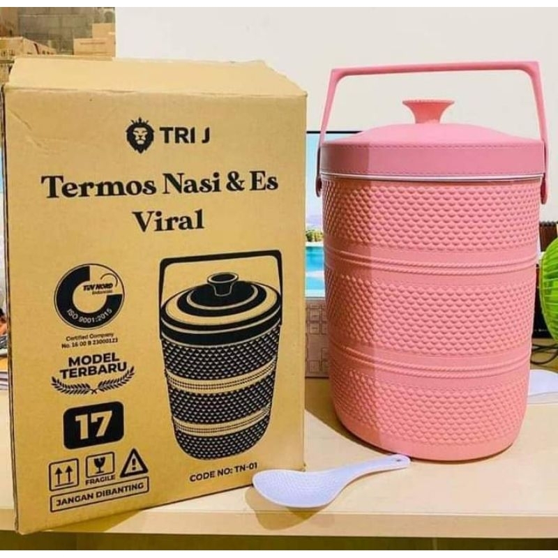 Jual Termos Nasi Tri J Ukuran 17 Liter / Termos Es Tri J Ukuran 17 ...