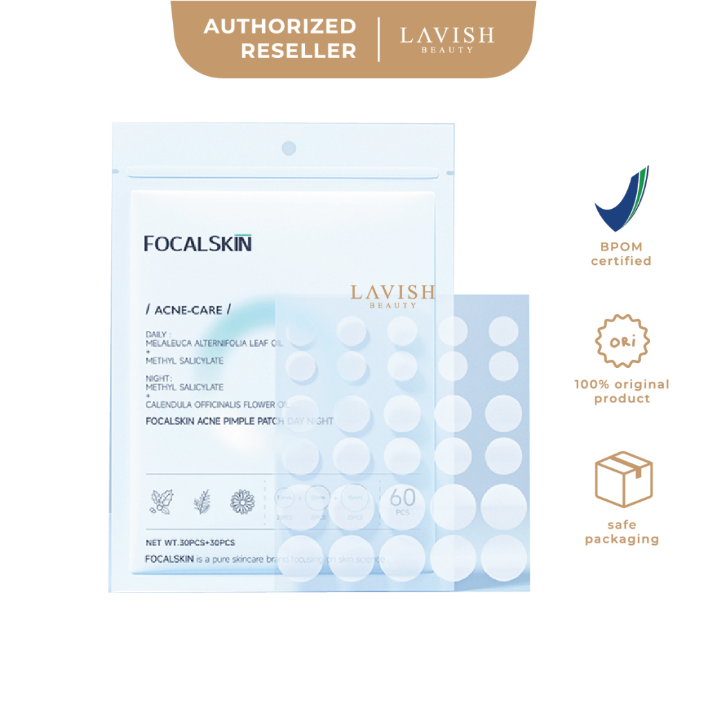 Jual FOCALSKIN Acne Cure Patch (60pcs) BUY1GET1 | Shopee Indonesia