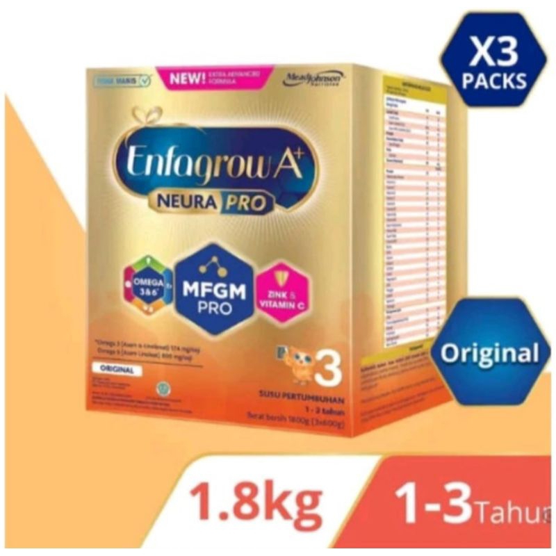 Jual Enfagrow neora pro original 1800g | Shopee Indonesia