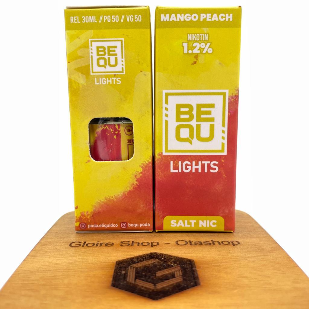 Jual SALT - Bequ LIGHTS V2 MANGO PEACH 30ML 30MG PODS Liquid BEKU by ...