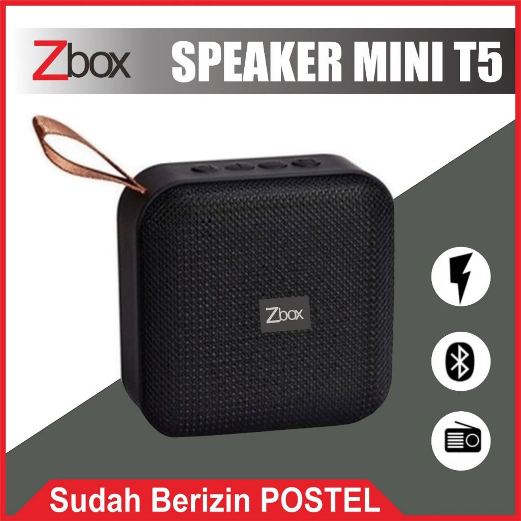 Jual SPEAKER BLUETOOTH ZBOX T5 (BATERAI) | Shopee Indonesia