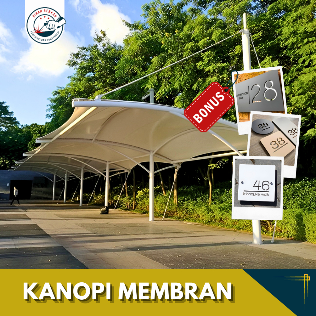 Jual Kanopi Membran - Penutup Atap Membrane | Shopee Indonesia