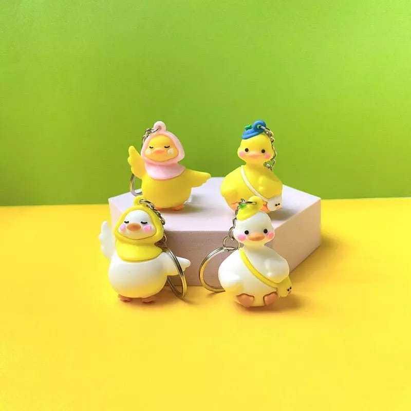Jual ( Wrsr27 ) GANTUNGAN KUNCI KARAKTER MOMO DUCK / GANTUNGAN KUNCI ...