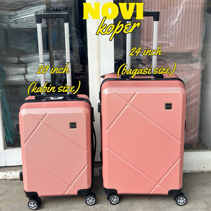 Jual KOPER 24 INCH POLO GENEVA 2368 ABS PREMIUM HARDCASE BAGASI SIZE ...