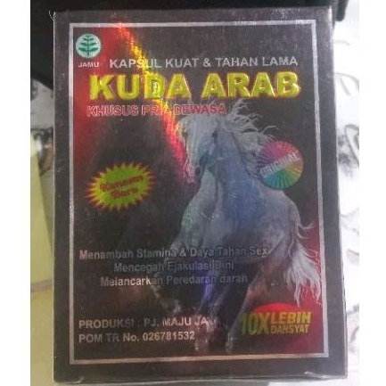 Jual Kapsul Kuda Arab Kuat dan Tahan Lama 10 Saset 2 Kapsul Siap JOSS | Shopee Indonesia