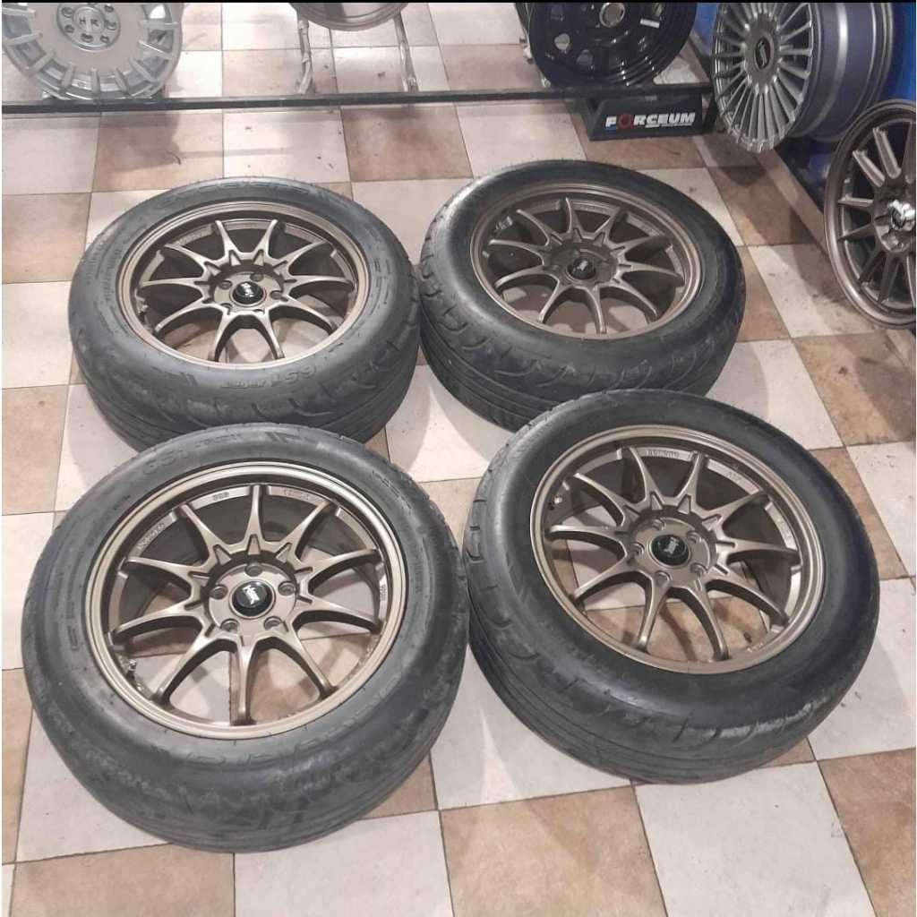 Jual VELG MOBIL BEKAS HSR BOROKO SRD RING 18 LEBAR 8 PCD 5X114ET45+BAN 255 50 R18 UNTUK INNOVA X ...