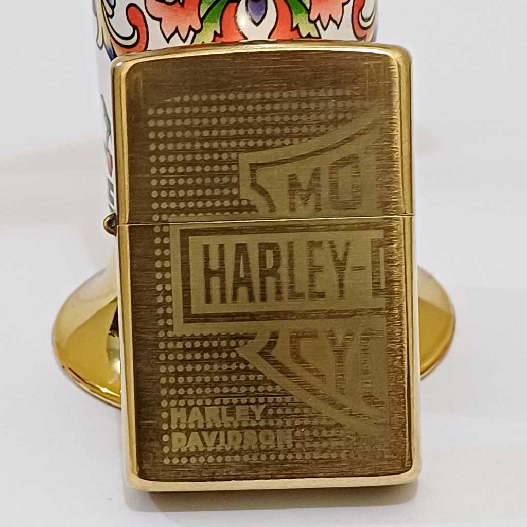 Jual korek api classic chrome warna gold motif grapir satu suara ...