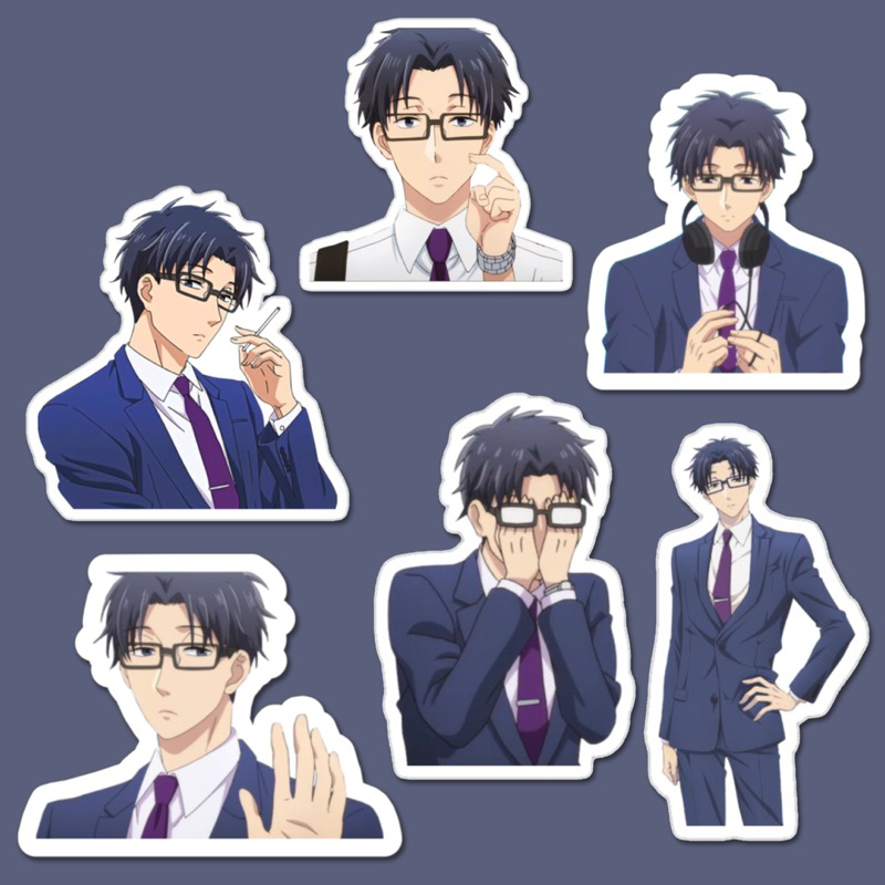 Jual Sticker Anime Wotakoi Love is hard for otaku Hirotaka narumi san ...