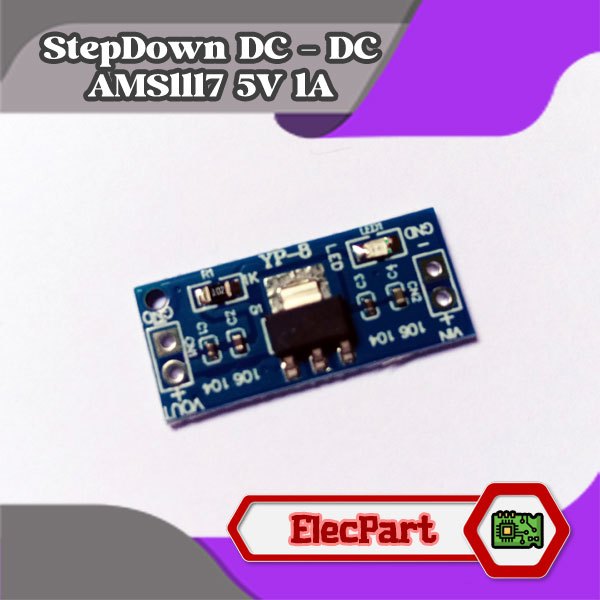 Jual 1PCS Modul Voltage Regulator AMS1117 5V 1A STEP DOWN Power Supply DC DC | Shopee Indonesia