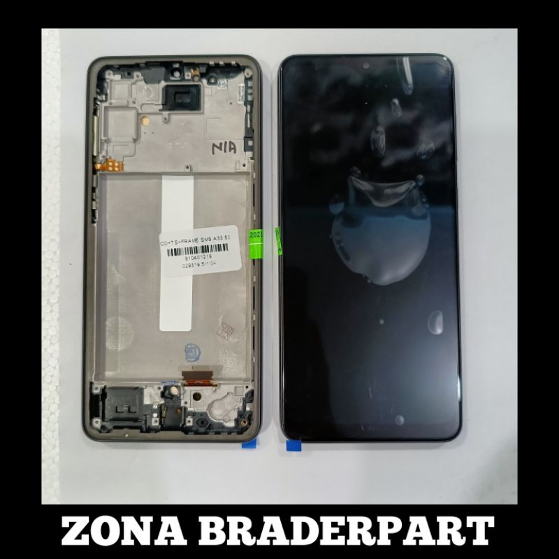 Jual LCD SAMSUNG A33 5G + FRAME OLED | Shopee Indonesia