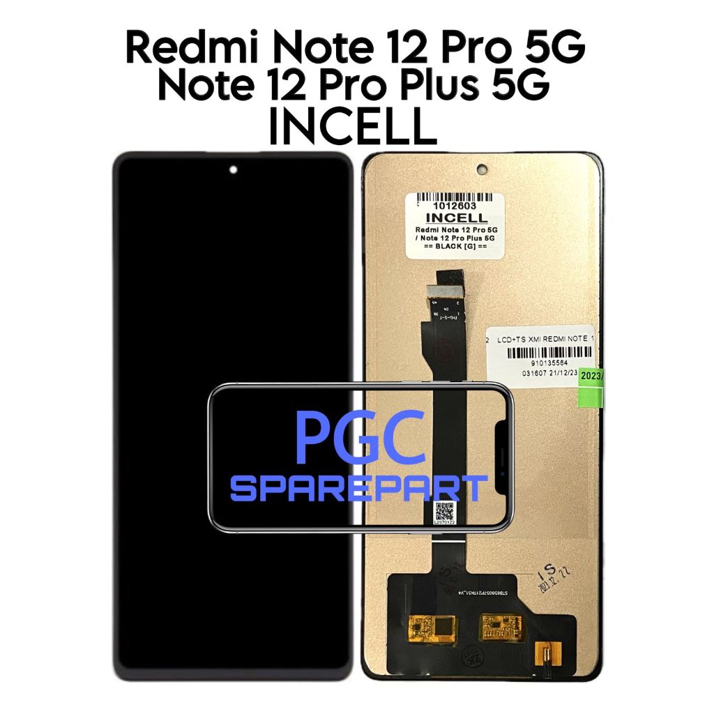 Jual LCD Touchscreen Fullset Xiaomi Redmi Note 12 Pro 5G / Note 12 Pro ...