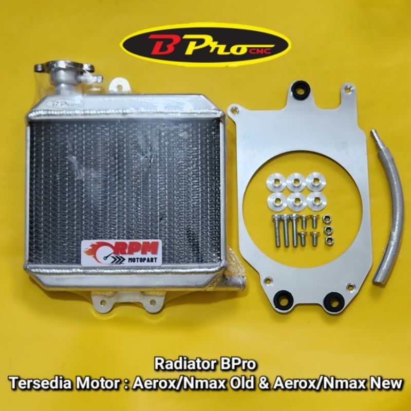 Jual Radiator Bpro Nmax Aerox Old New Aluminum Original B Pro | Shopee ...