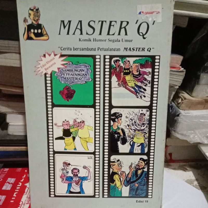 Jual Buku master Q komik humor segala umur | Shopee Indonesia