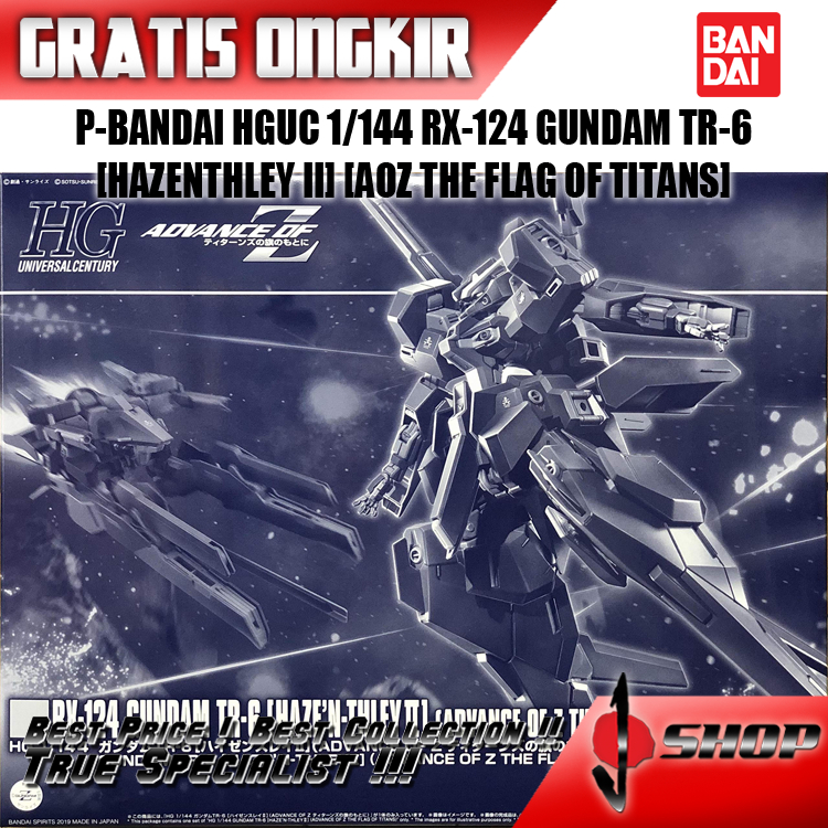 Jual P-BANDAI HG / HGUC 1/144 RX-124 GUNDAM TR-6 HAZENTHLEY II ADVANCE ...
