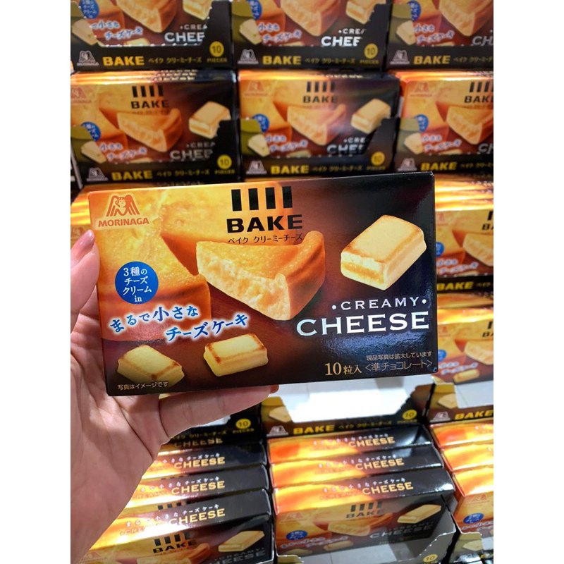 Jual Morinaga Bake Creamy Cheese 10 grains | Snack Import 100% Original ...