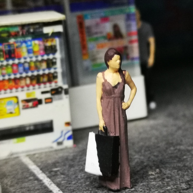 Jual Figure 1 64 Wanita Berdiri Tipe 1 Diorama Maket figur Diecast Miniatur Hot Wheels Hobby ...