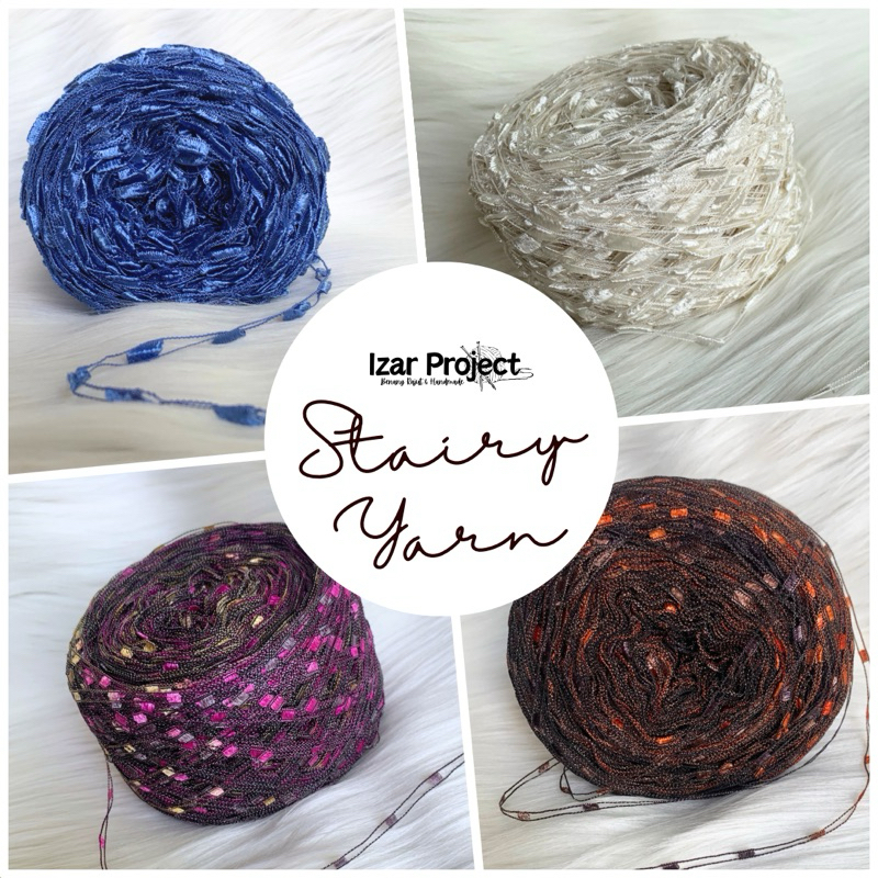 Jual Stairy Yarn | Benang Stairy Fancy Yarn | Shopee Indonesia