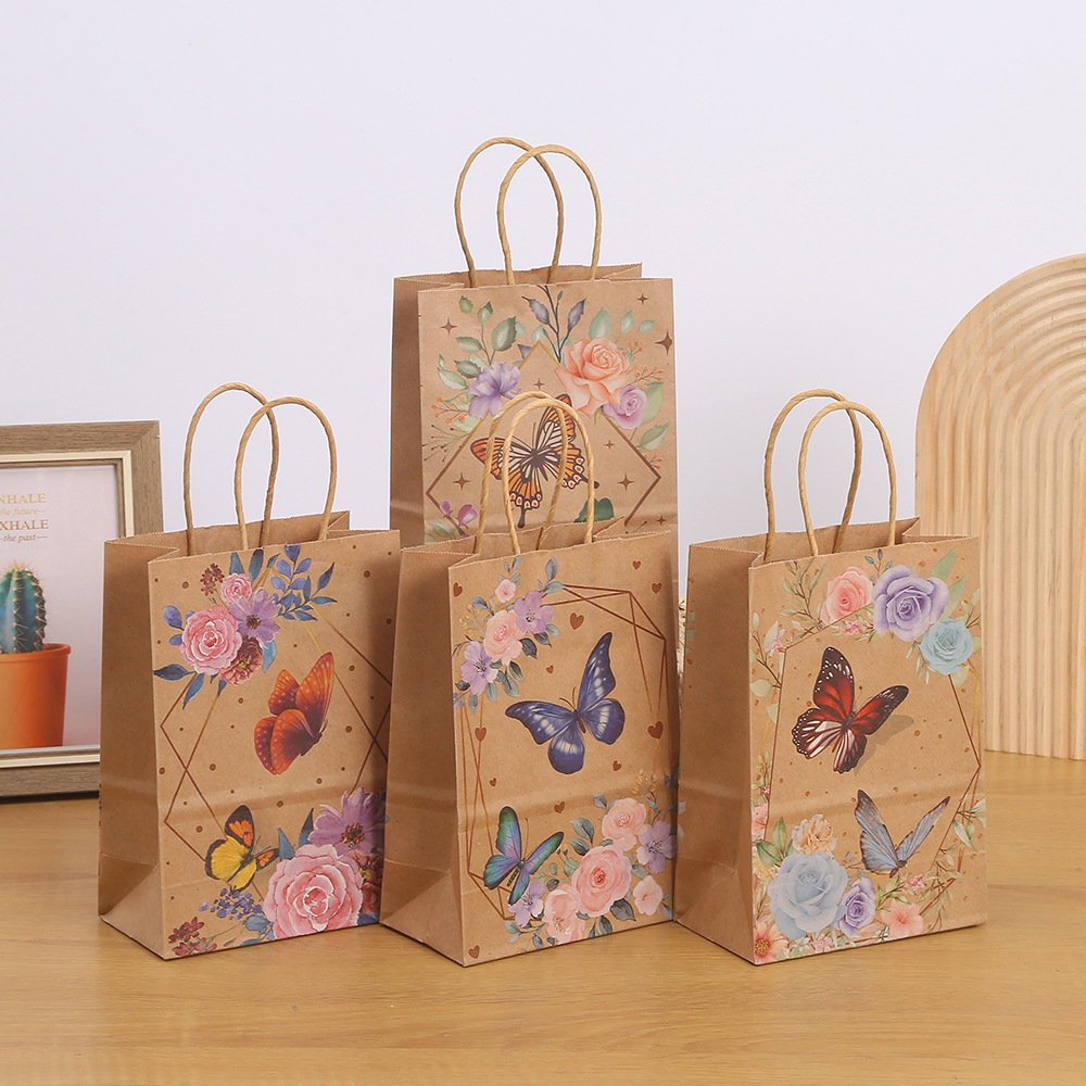 Jual PAPERBAG BUTTERFLY KRAFT PAPER - Tas Kupu-Kupu Craft paper ...