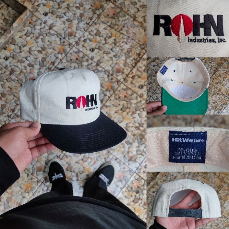 Jual VINTAGE TWO TONE HAT / TOPI VINTAGE 2 WARNA / TOPI VINTAGE ...