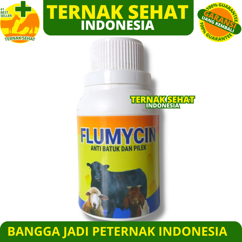 Jual FLUMYCIN 100ml - Obat Flu Batuk Pilek Pneumonia Ampuh untuk ternak ...